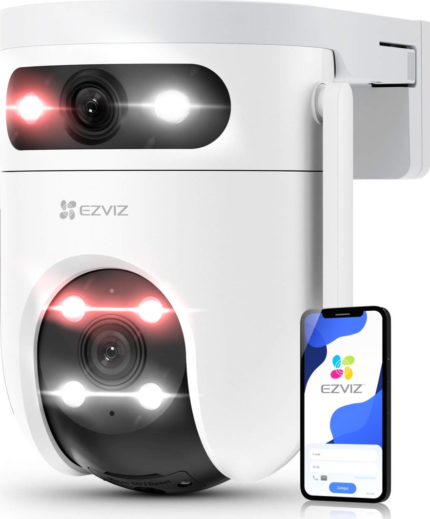 Ezviz IP kamera H9c Wi-Fi (5MP 5MP) 3K. AI kustības noteikšana ...