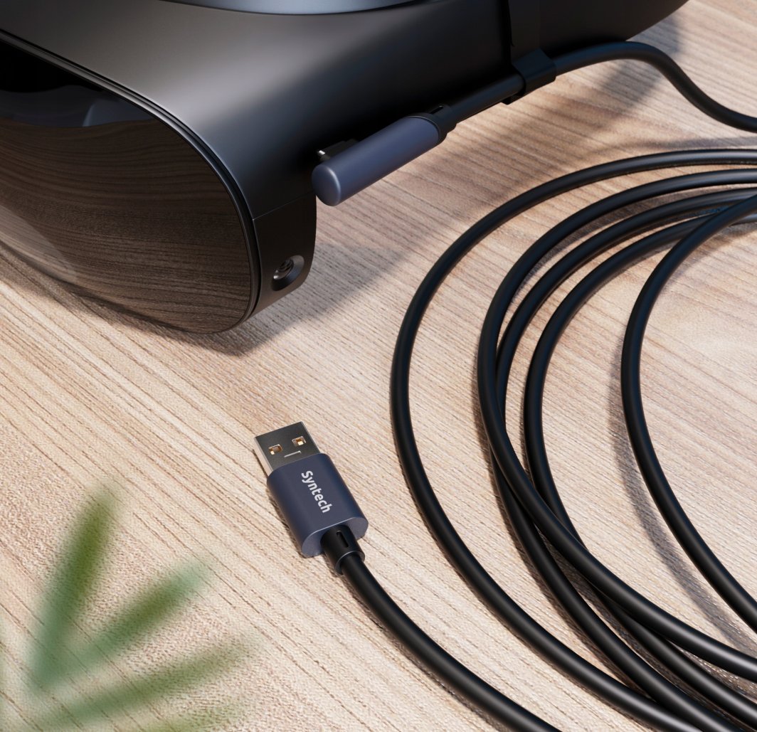 Usb-a USB c kabelis 3 m. kas paredzēts Oculus Meta Quest 2 1 Pro Pico4 ...